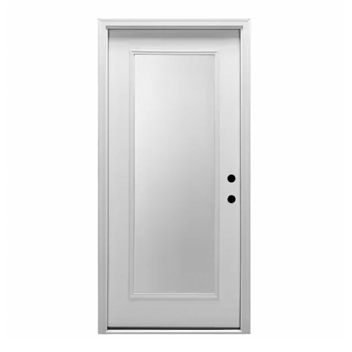 Full Lite Exterior Steel Door Peace 8 Lite Double Steel Door (rh) 72"