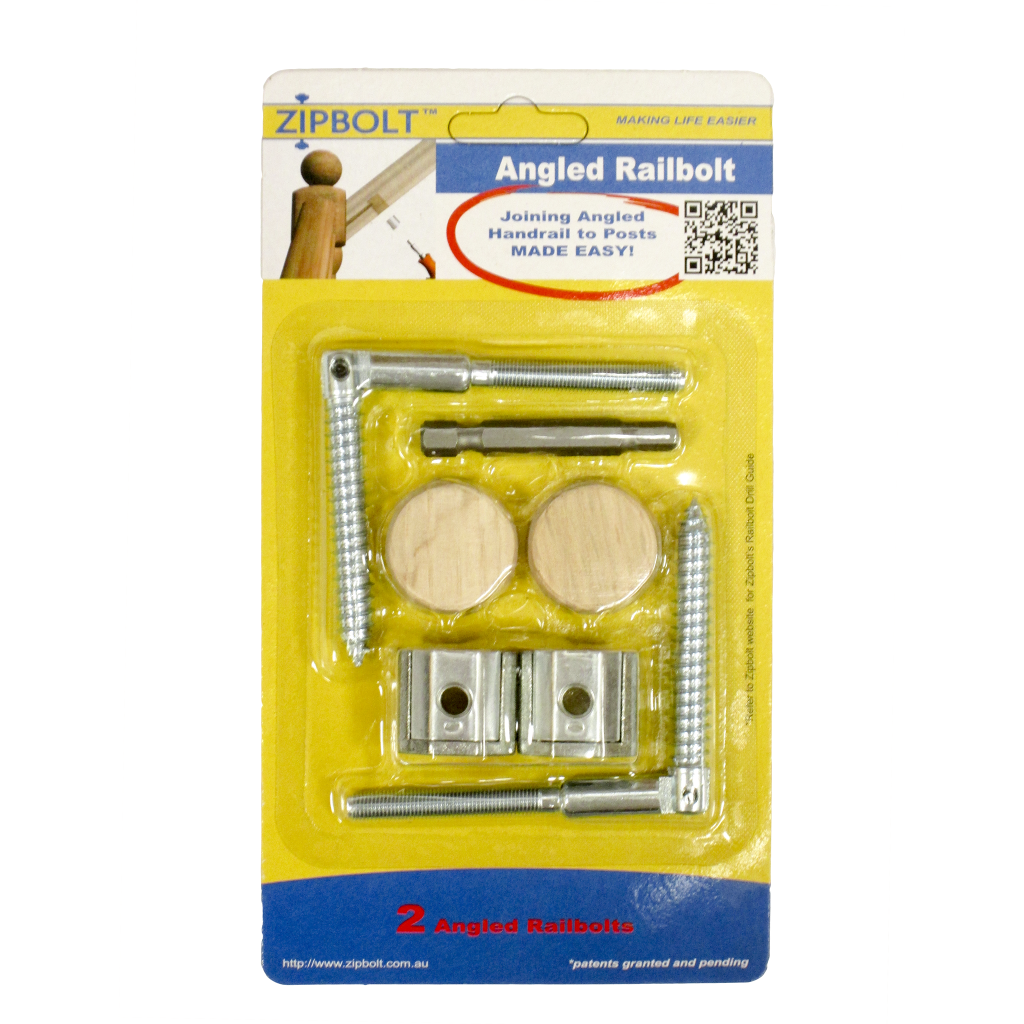 Zipbolt UT Angled Railbolt 2 Pack – Remodelers Outlet